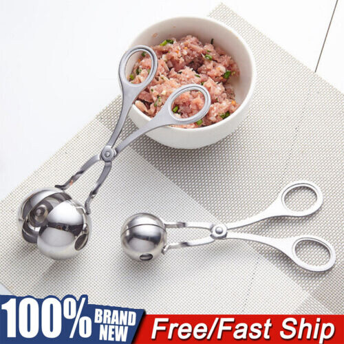 Meatball Maker Spoon Non Stick Thick Stainless Steel Meat Baller ...