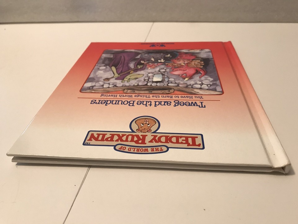 Tweeg and The Bounders Worlds of Wonder Teddy Ruxpin 1985 Book Cassette ...
