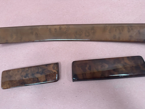BMW E39 540I 525I 528I 530I M5 Interior Wood Trim Dash 3 Pieces OEM ...