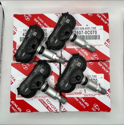 Set of 4PCS OEM 42607-0C070 TPMS Tire Pressure Sensor For SIENNA TUNDRA ...