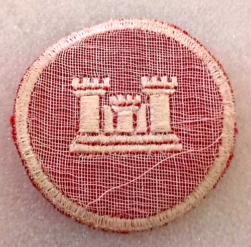 Vtg United States Army Corp of Engineers Castle Insignia Patch NOS New ...