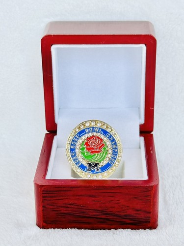 2024 Rose Bowl Michigan Wolverines Championship Ring W Box, US SHIP | eBay