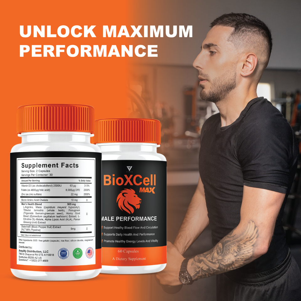(3 Pack) BioXCell Max Performance Supplement, BioXCells Capsules (180 Capsules) | eBay