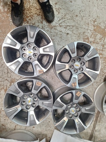 2015-2022, 17" Chevy COLORADO, GMC Canyon Factory OEM Wheels Rims Set ...