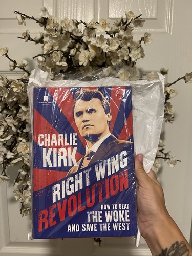 Brand New SEALED Charlie Kirk SIGNED Right Wing Revolution Book with ...