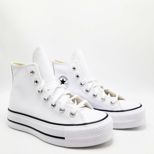 Size 7.5 - Converse Chuck Taylor All-Star Platform Clean White ...