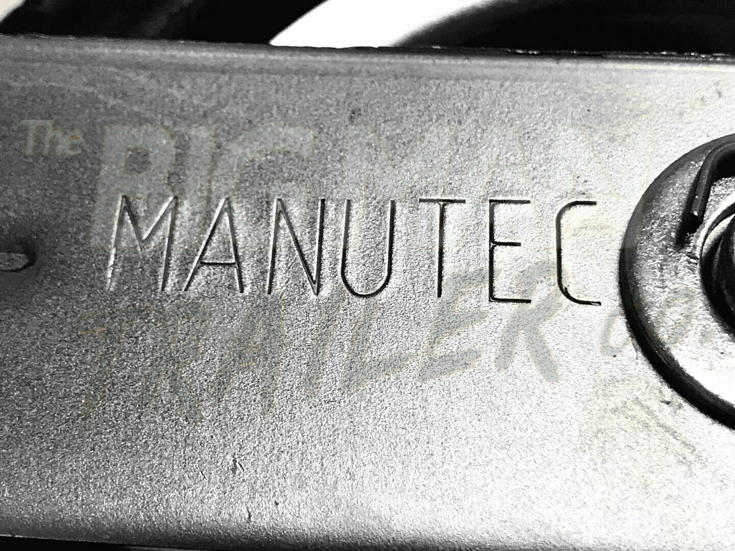 Manutec 10" Trailer Jockey Wheel Extra Heavy Duty Swivel Bracket clamp ...