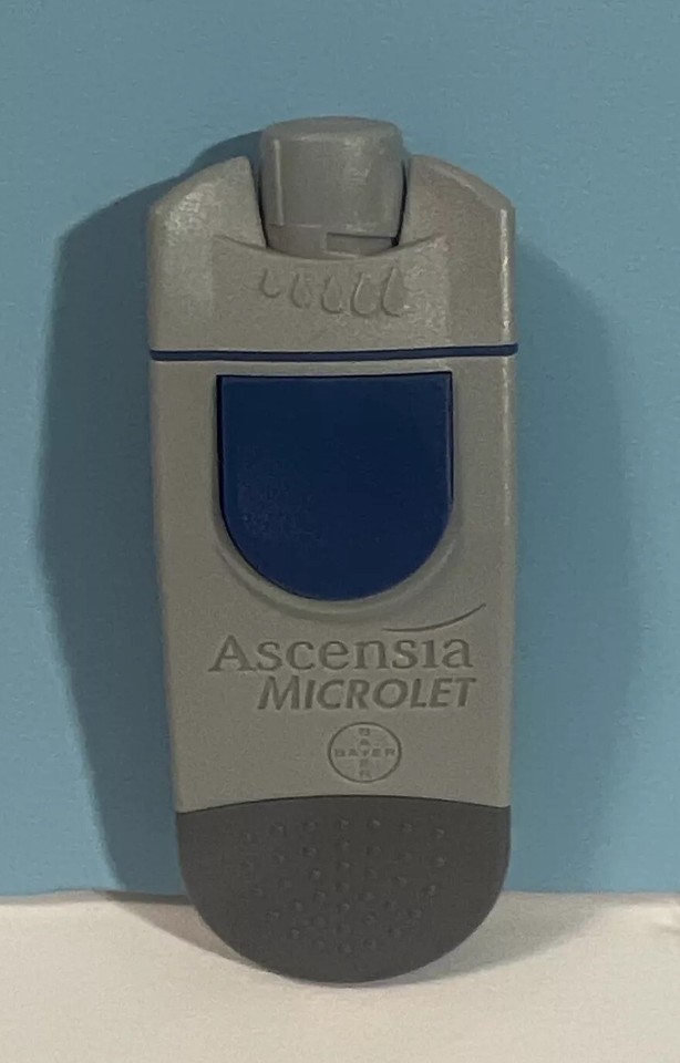 Ascensia Microlet Adjustable Lancing Device Rare Discontinued Sealed | eBay