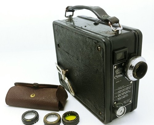 Vintage Coronet Model B Cine Movie Art Deco wind up Camera Made in ...