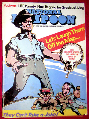 Early NATIONAL LAMPOON, 1973 - World War II Laff Riot Issue | eBay