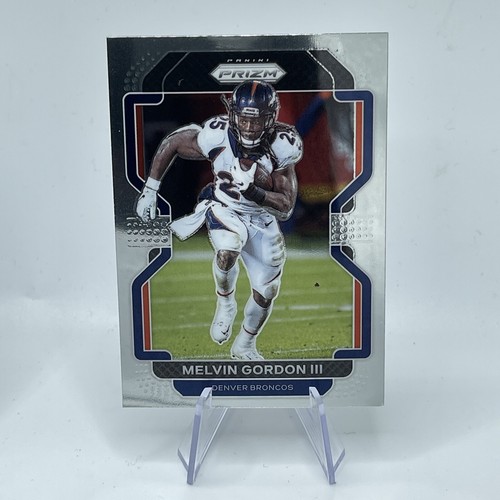 2021 Panini Prizm Melvin Gordon III #202 Denver Broncos Football NFL ...