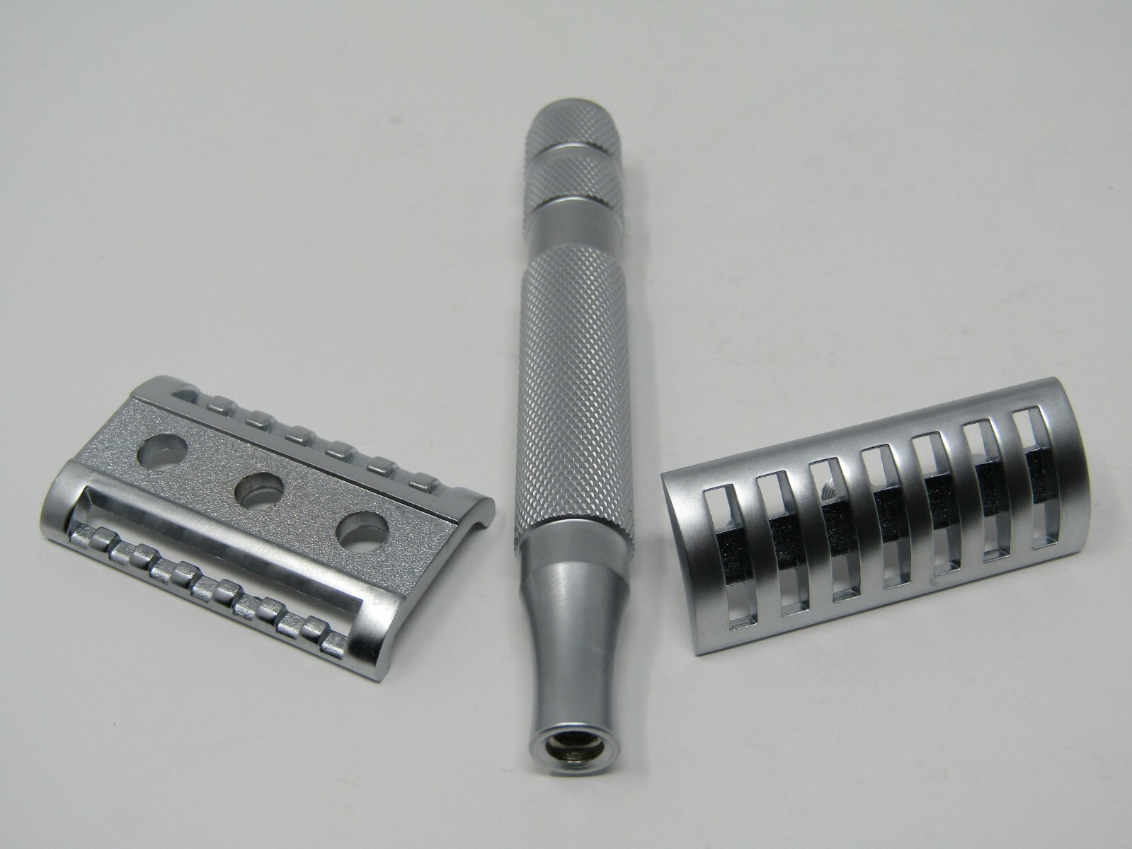 Yaqi Knight Helmet Razor Head Stainless Steel Handle DE Safety Razor ...