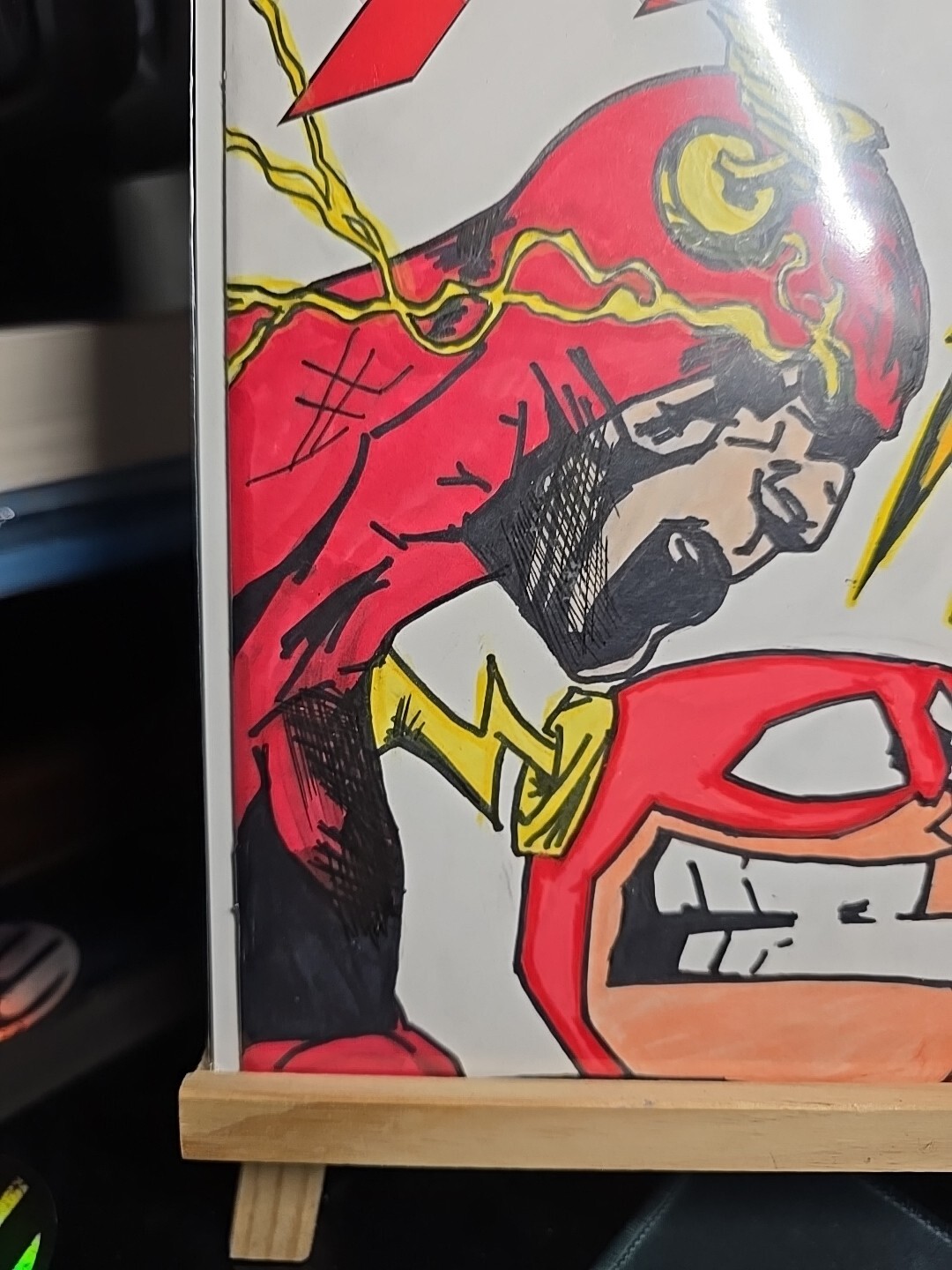 THE FLASH 64 SKETCH VARIANT COVER SIGNED TOMEU MOREY ART RAFA SANDOVAL ...