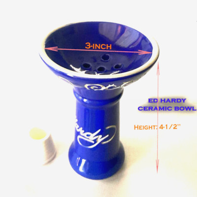 ED HARDY Ceramic bowl for shisha hookah with a silicone grommet | eBay