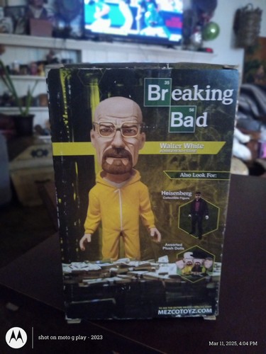 2012 Mezco Breaking Bad Walter White Bobblehead Wear On Box MIB | eBay