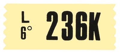 1967-68 Mustang 289-2V MT Engine Code Decal | eBay