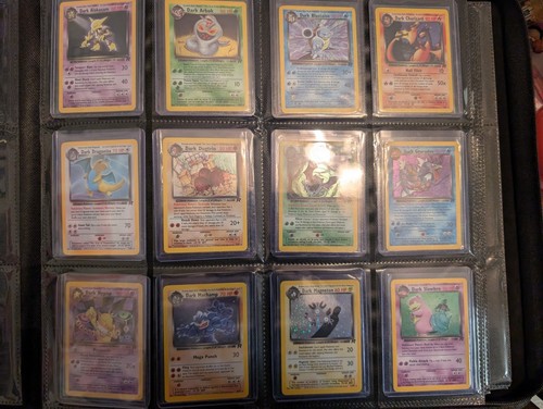 Pokémon TCG: Full Complete TEAM ROCKET Cards Set (83/82) 2000 With ...