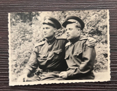 1960s Officer Millitary Soviet Russia Old photo Red Army Men Soviet ...