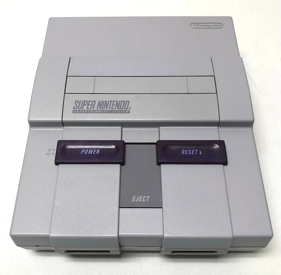 Super Nintendo Entertainment System OG SNES Console SNS-001 Video Game ...