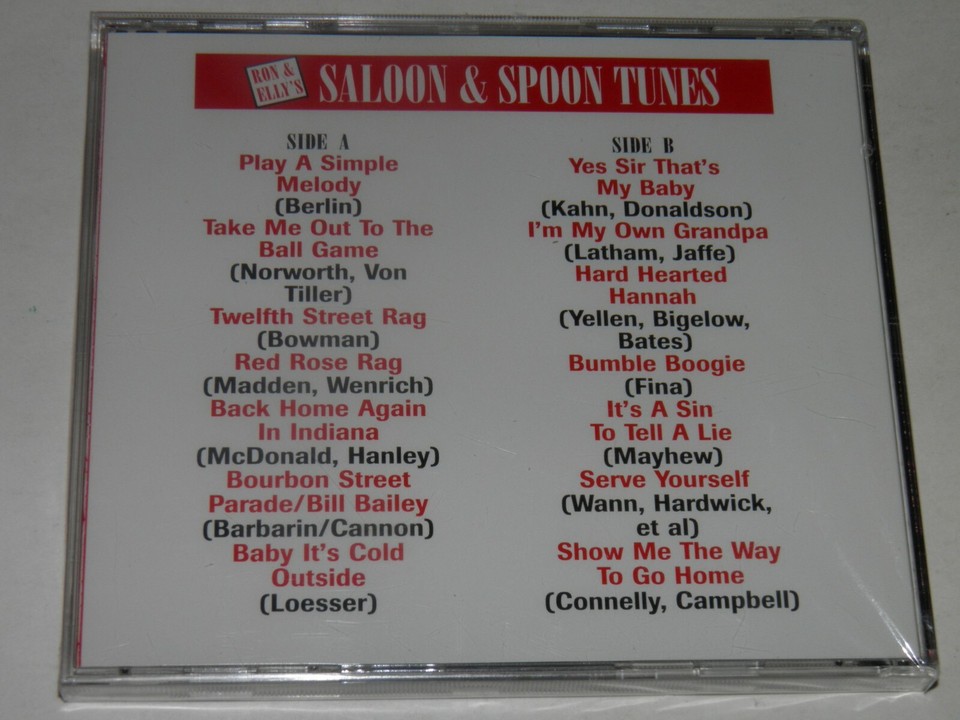 RON TROTTA & ELLY McGUIRE'S Saloon & Spoon Tunes 1996 CD ( NEW ) | eBay