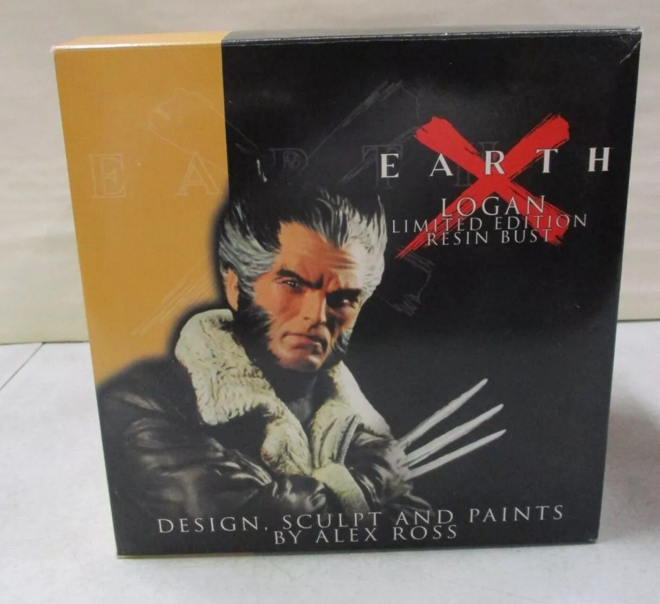 2001 Marvel Earth X Logan Wolverine Resin Bust | eBay