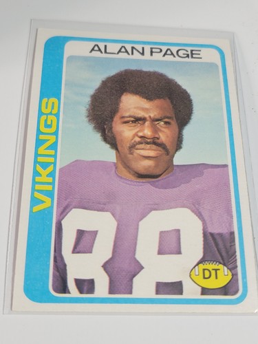 ALAN PAGE 1978 Topps #406. VIKINGS - Clean / Sharp | eBay