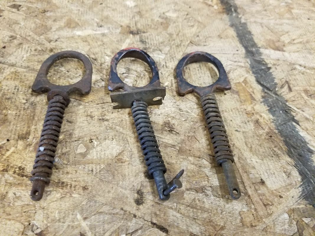 Early Ford Model T Hood Clamp Ringlets | eBay