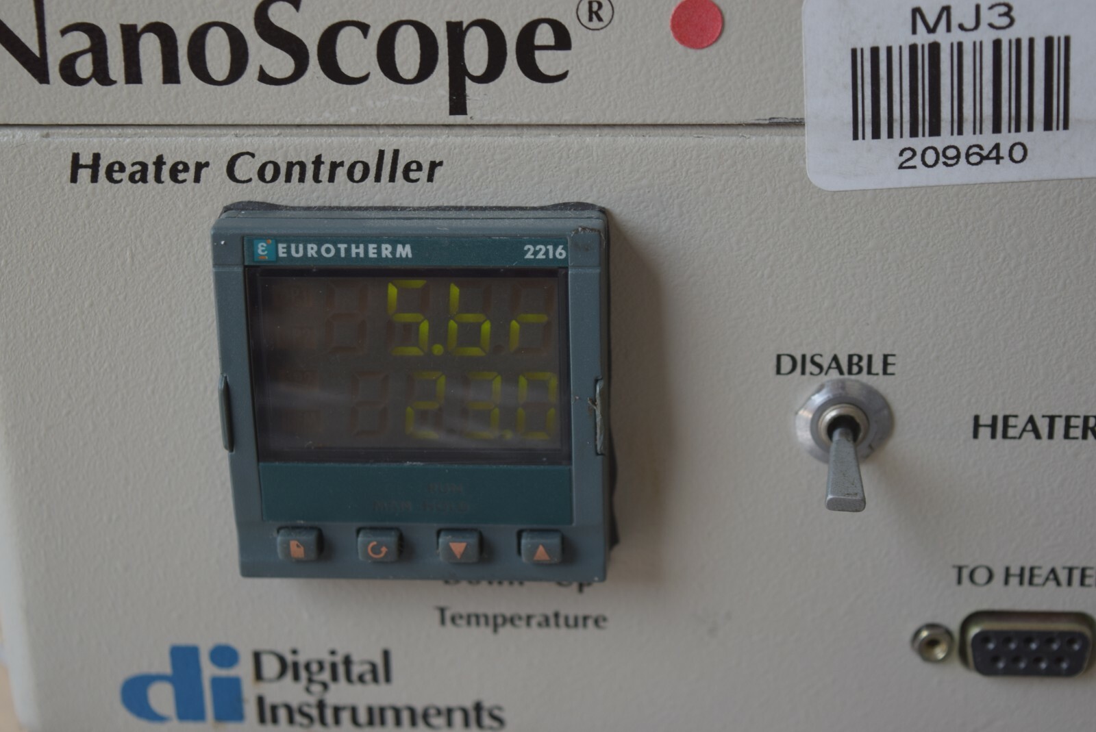 NanoScope Heater Controller by Digital Instruments Model HS-1 #209640 ...