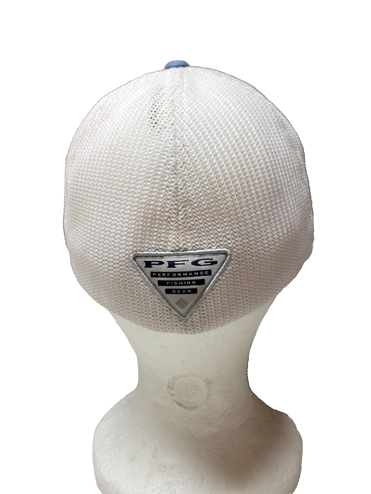 Columbia PFG American Flag Cap Adult Flex Fit Blue Logo Fish Flag USA ...