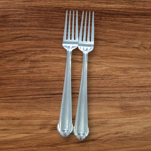 Mikasa CLASSICO SATIN Dinner Forks Set of 2 Indonesia Stainless ...