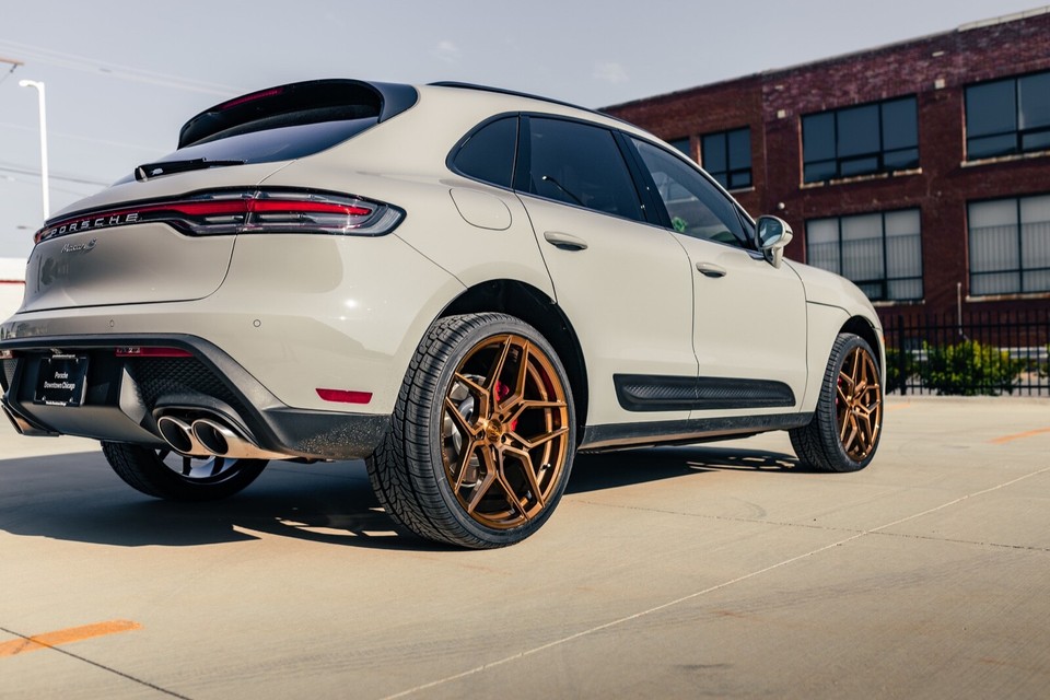 21” ROHANA RFX11 BRUSHED BRONZE WHEELS RIMS FOR PORSCHE MACAN S GTS ...