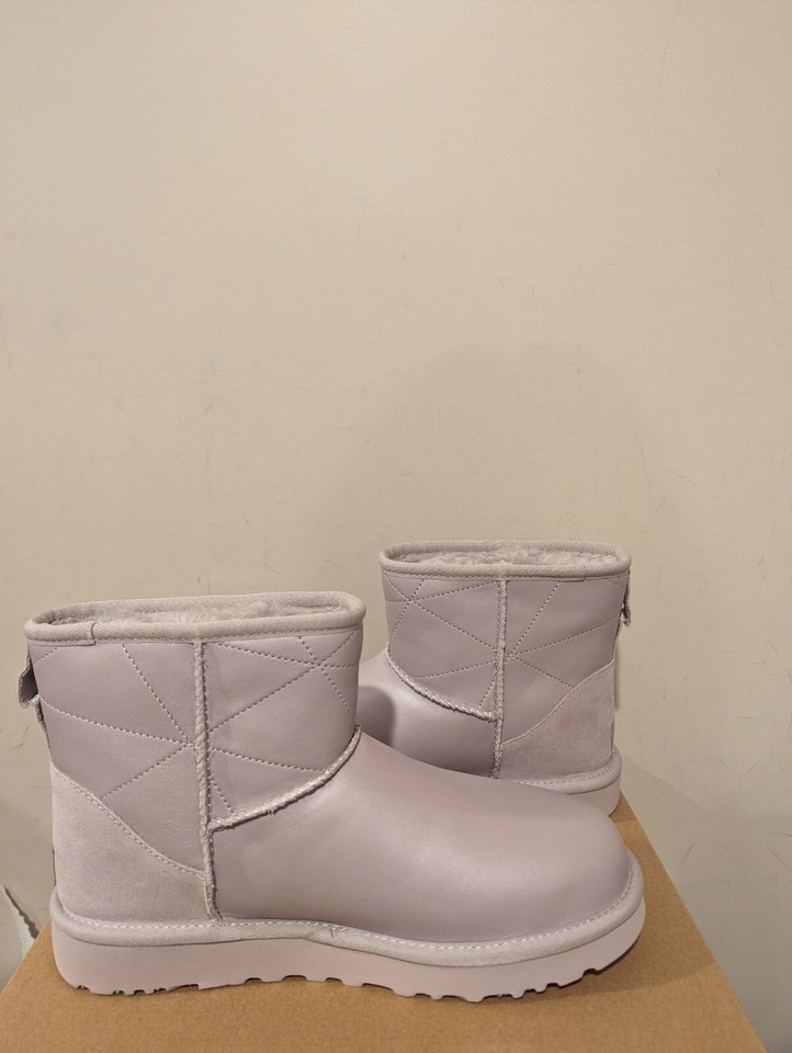 Ugg Australia Women's Mini Pearlized Boots Size 8 NIB | eBay