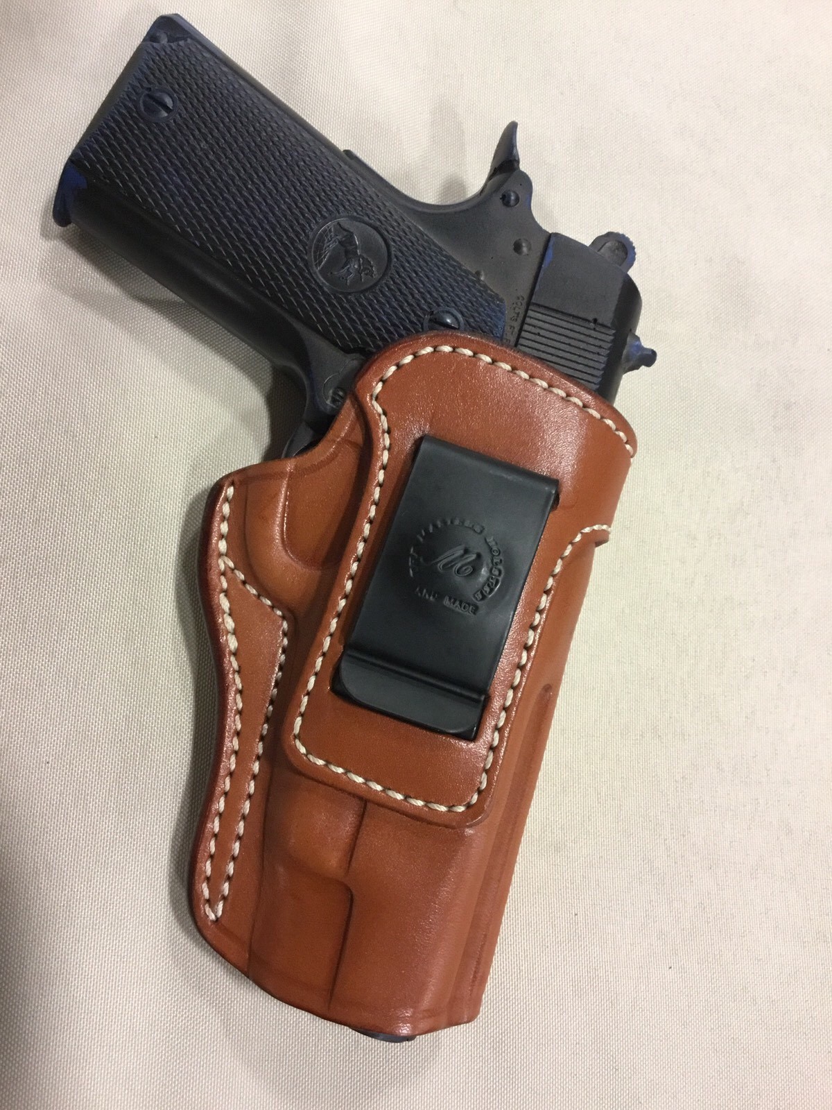 Leather IWB Concealment Holster COLT / KIMBER 1911 4.25” - (# 5391 BRN ...