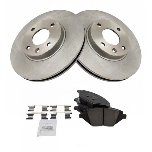 Disc Brake Kit-Ceramic 3 Piece Brake Pad and Rotor Kit fits 2016 ...