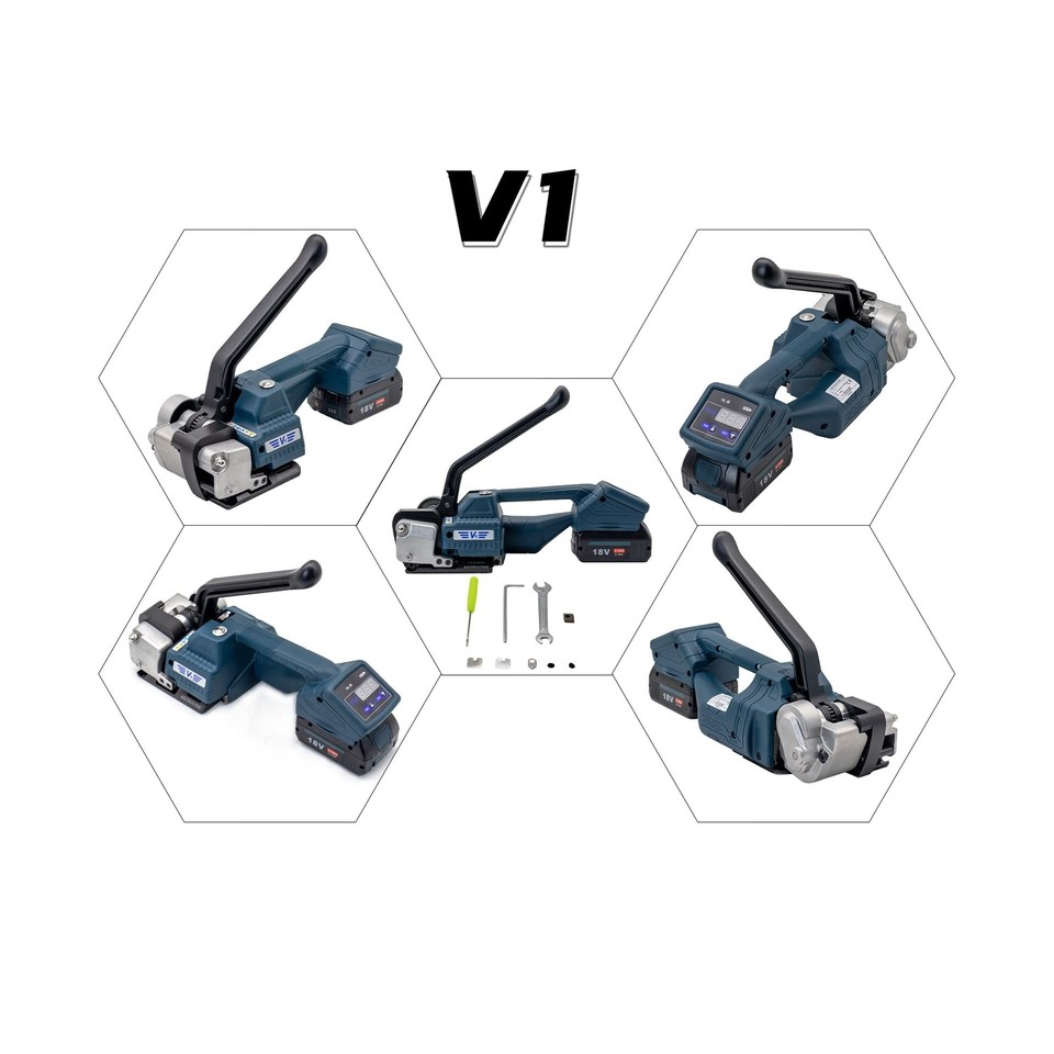 SDRTOP Electric Strapping Machine V1 Handheld Semi-Automatic Banding ...