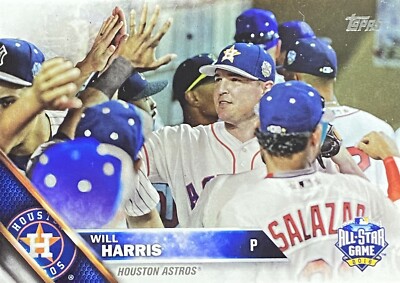 2016 Topps Update All-Star #US282 Will Harris Houston Astros Baseball ...