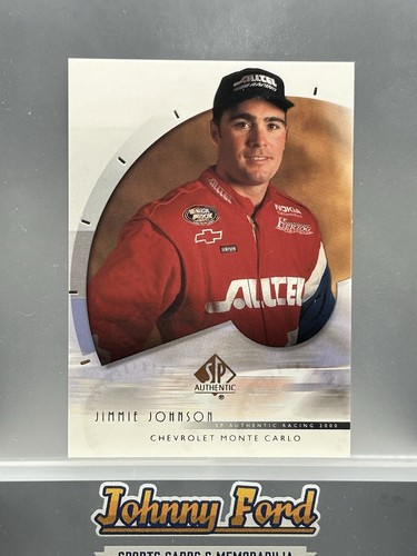 2000 SP Authentic #39 Jimmie Johnson Rookie RC NASCAR | eBay