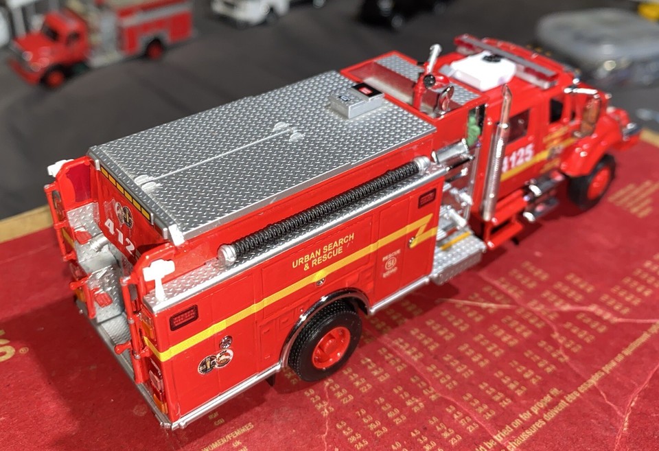 International CXT Kitbash Los Angeles County Fire Department Kitbash ...