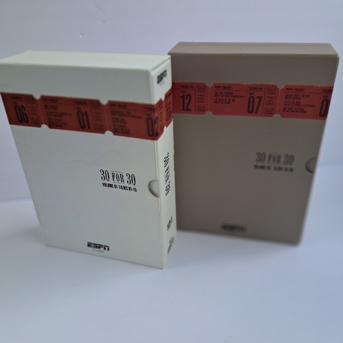 ESPN 30 for 30 DVD Box Set Vol 1 & 2 Films 1-30 Complete Very Good ...