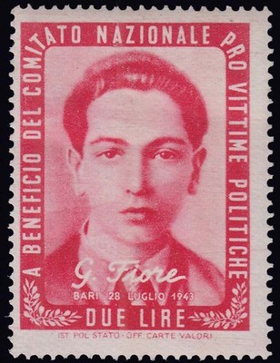 Italy - Political Victims Label Mint never hinged. | eBay