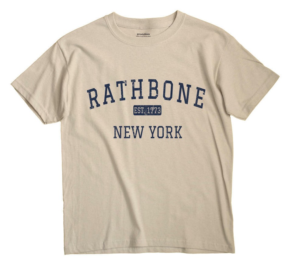 Rathbone New York NY T-Shirt EST | eBay