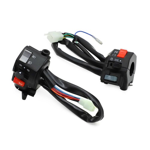 22mm 7/8" Handlebar Switch Control Kit For Yamaha Virago XV250 XV125 ...
