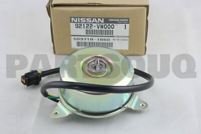 92122VW000 Genuine Nissan MOTOR-CONDENSER 92122-VW000 | eBay