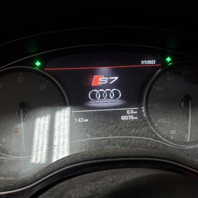 AUDI AUDI S7 Speedometer (cluster), MPH, w/o adaptive cruise 15 | eBay