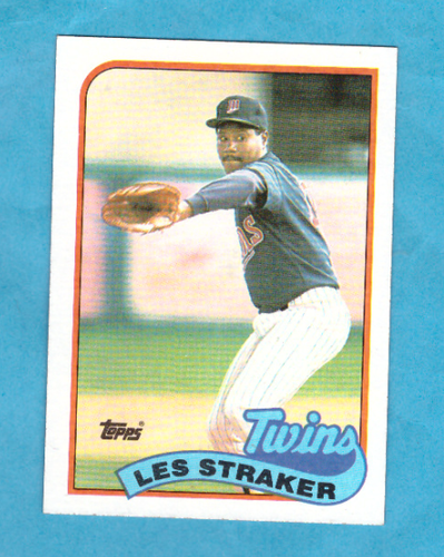 1989 Topps Baseball Card #101 Les Straker Twins | eBay