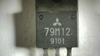 Mitsubishi 79M12 negative 12 volt regulator TO220FP -USED GUARANTEED ...