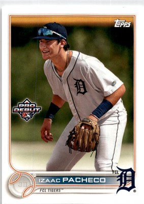 2022 Topps Pro Debut Baseball Izaac Pacheco #PD-76 | eBay
