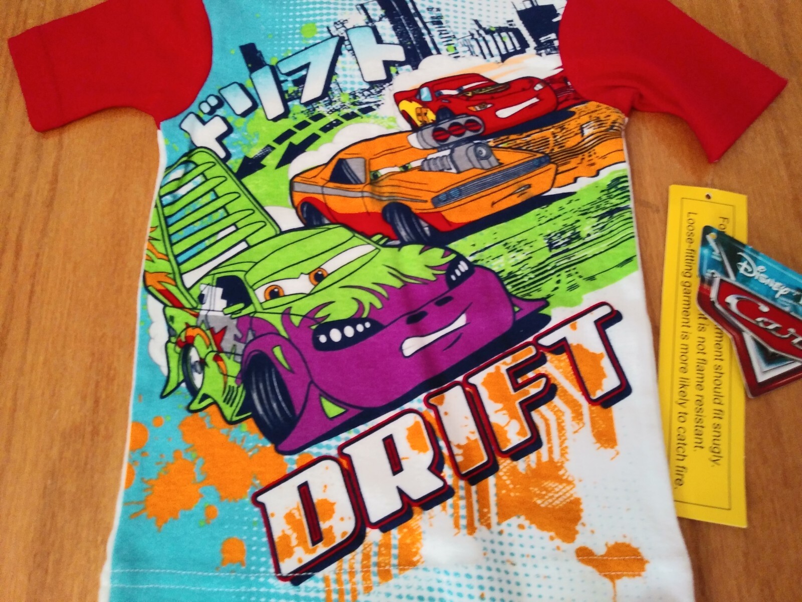 New WT Disney Pixar Cars PJ 'S Lightning | Grelly USA