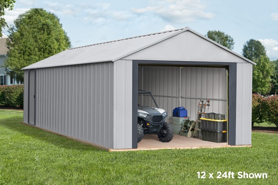 Arrow Murryhill 12 x 24 Garage, Steel Storage Building | eBay