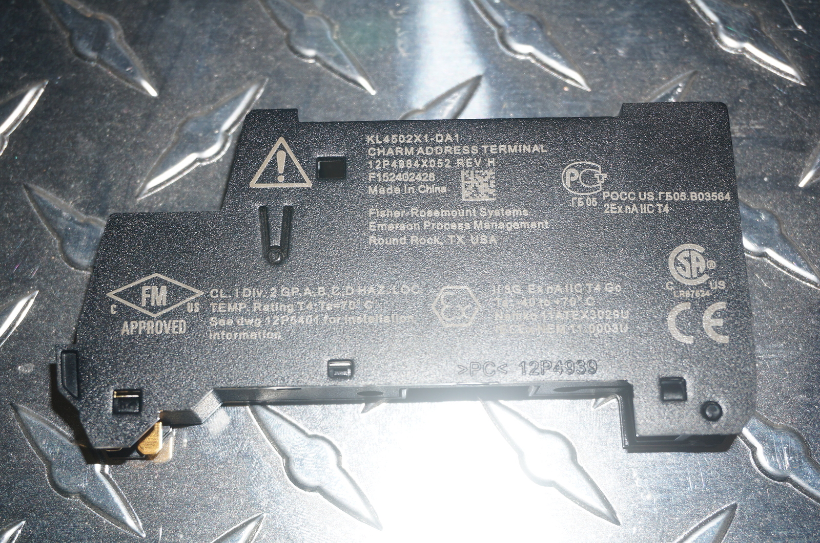 EMERSON DELTAV KL4502X1-DA1 CHARM ADDRESS TERMINAL BLOCK KL4501X2DA1 ...